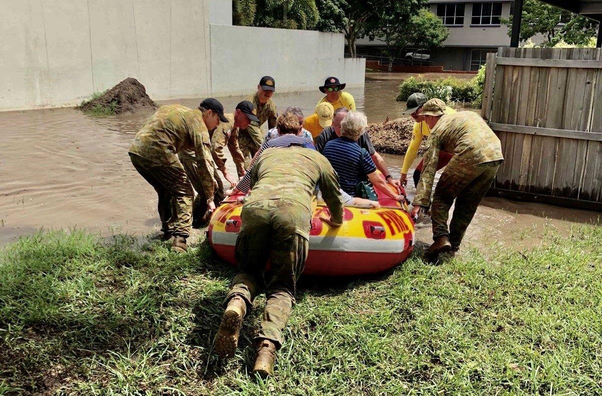 Soldiers rescue Brisbane aged care residents - Aged Care News